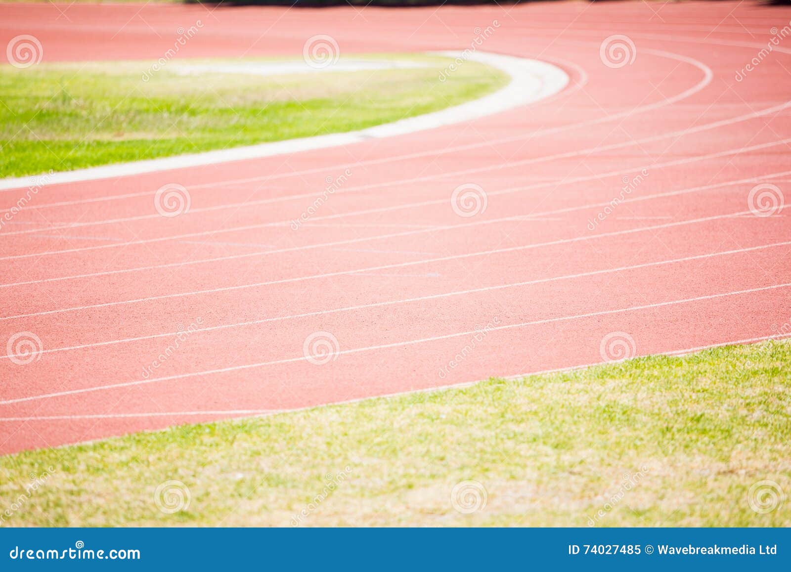 Close-up of running track stock image. Image of absence - 74027485