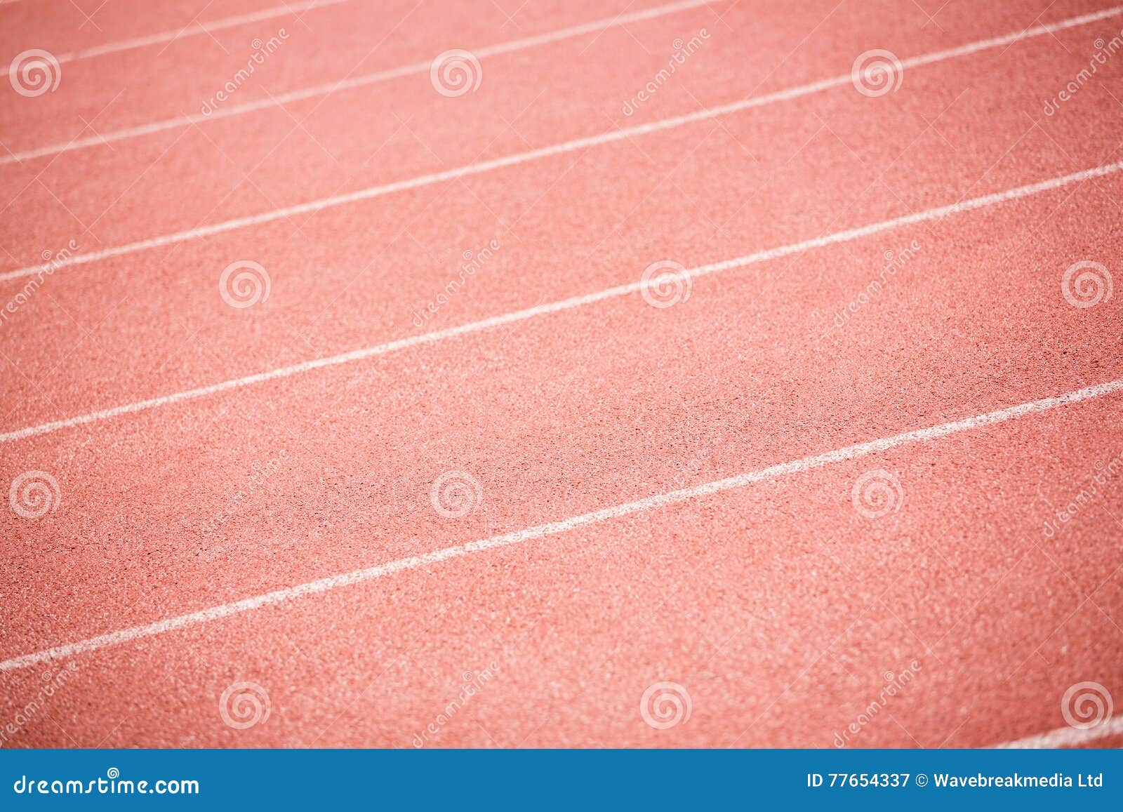 Close-up of running track stock image. Image of game - 77654337