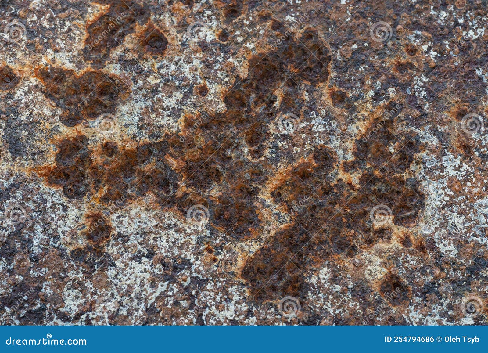 Close-up of Rust on a Metal Surface. Stock Photo - Image of pattern ...