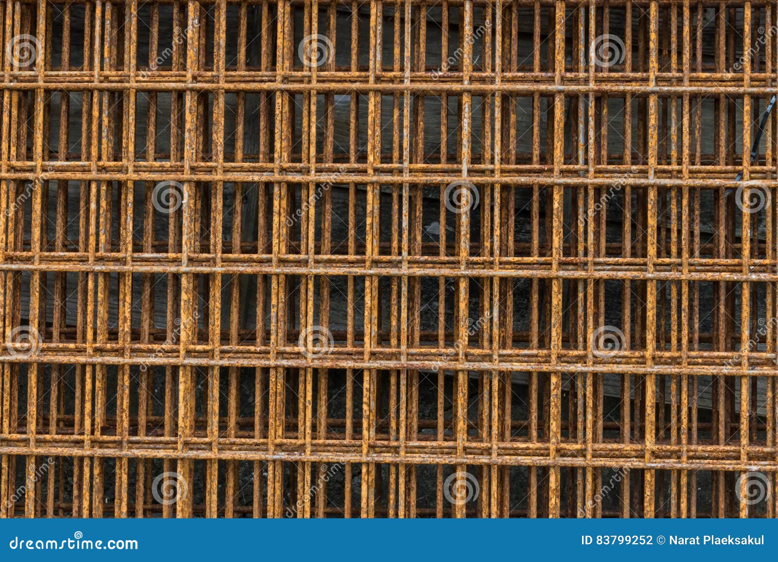 Close Up of Rusted Old Wire Mesh. Rusty on Surface of Steel Wire Stock ...