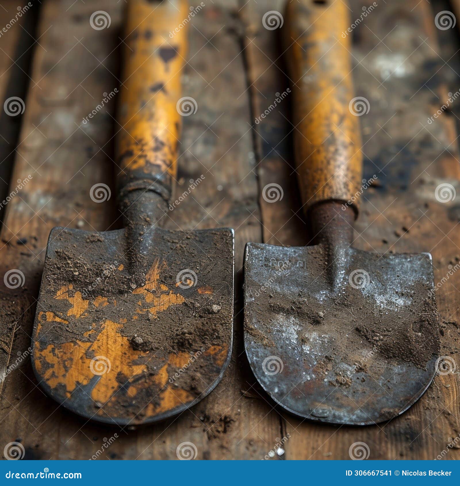 Close-Up of Rustic Tools, Worn and Rustic Details of Tools. Stock ...