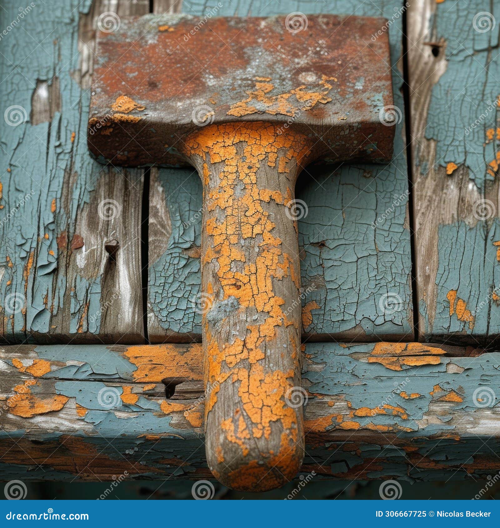 Close-Up of Rustic Tools, Worn and Rustic Details of Tools. Stock ...