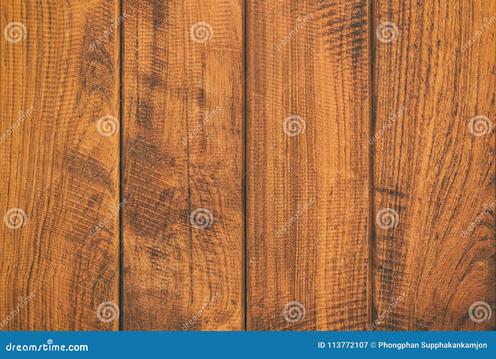Close Up Rustic Wood Table with Grain Texture in Vintage Style. Stock ...