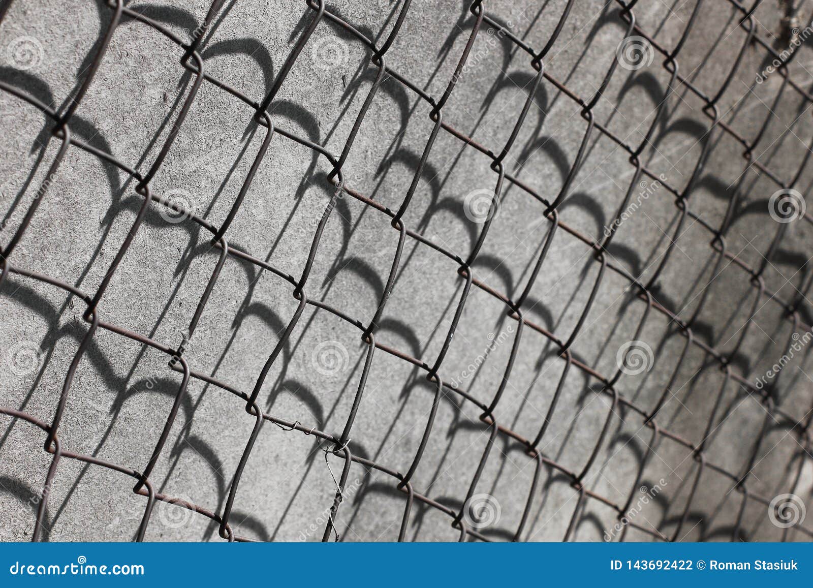 Close-Up of Rusty Barbed Wire. Grid Stock Photo - Image of pattern ...