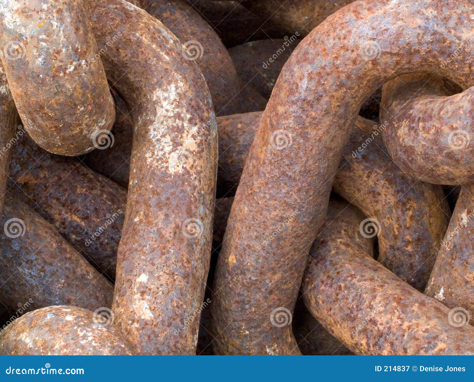 Close-up of a rusty chain stock image. Image of macro, join - 214837