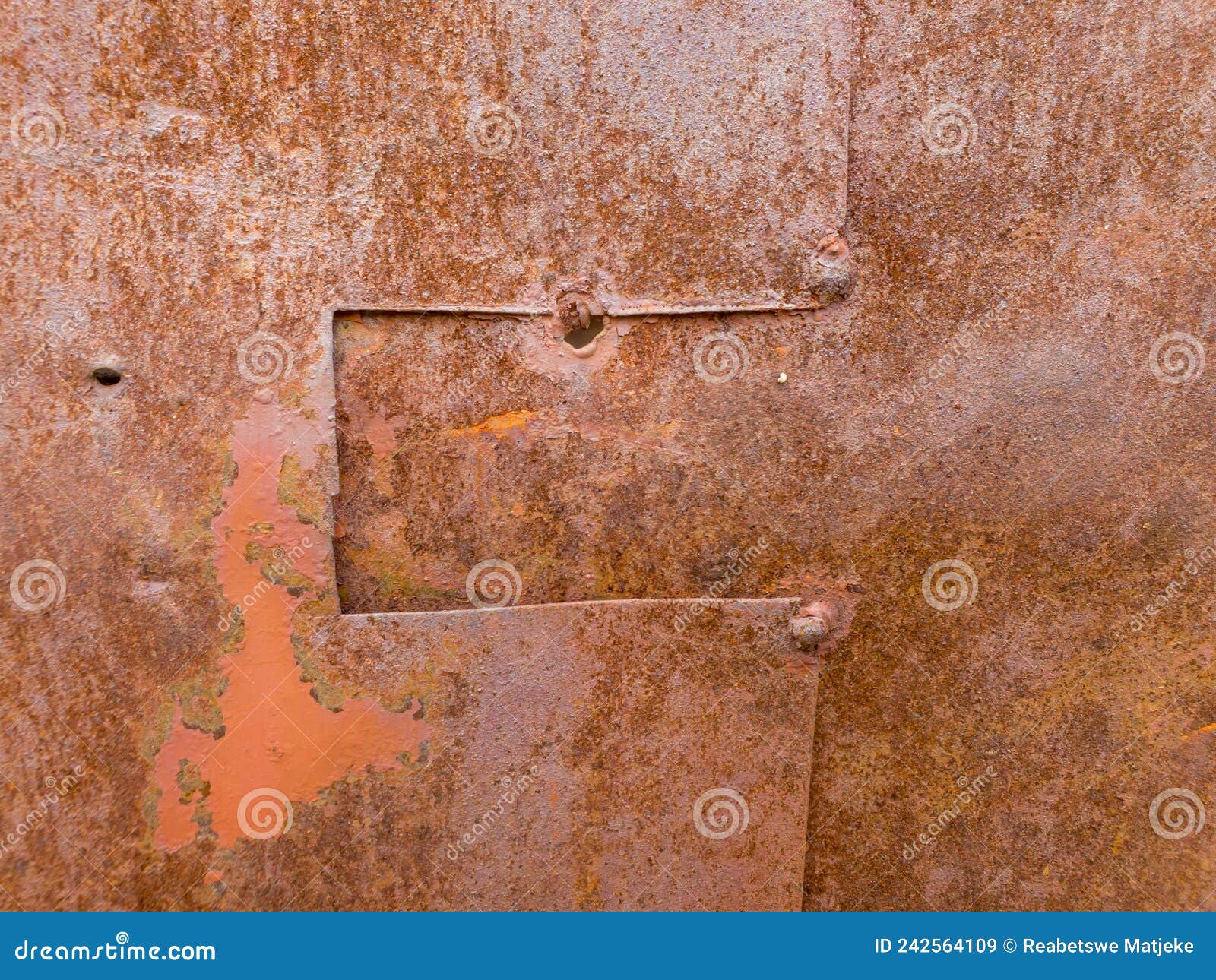 Rusty Old Poorly Made Metal Surface Welding Stock Image - Image of ...