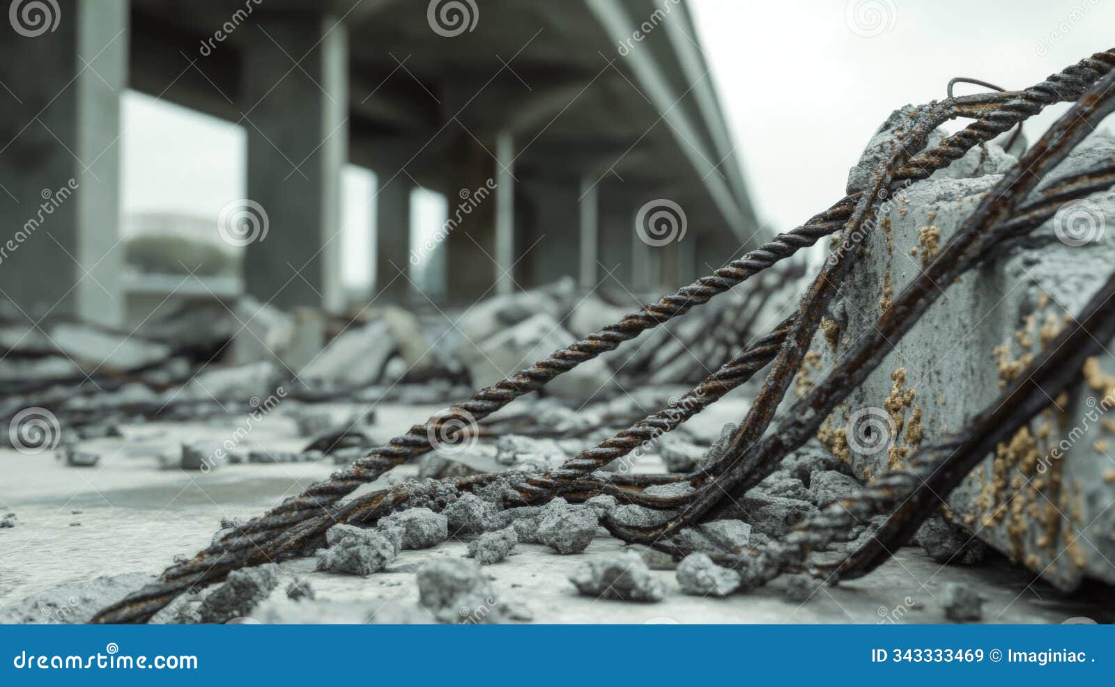 Close-up Of Rebar Steel Mesh For Structural Reinforcement In Retaining ...