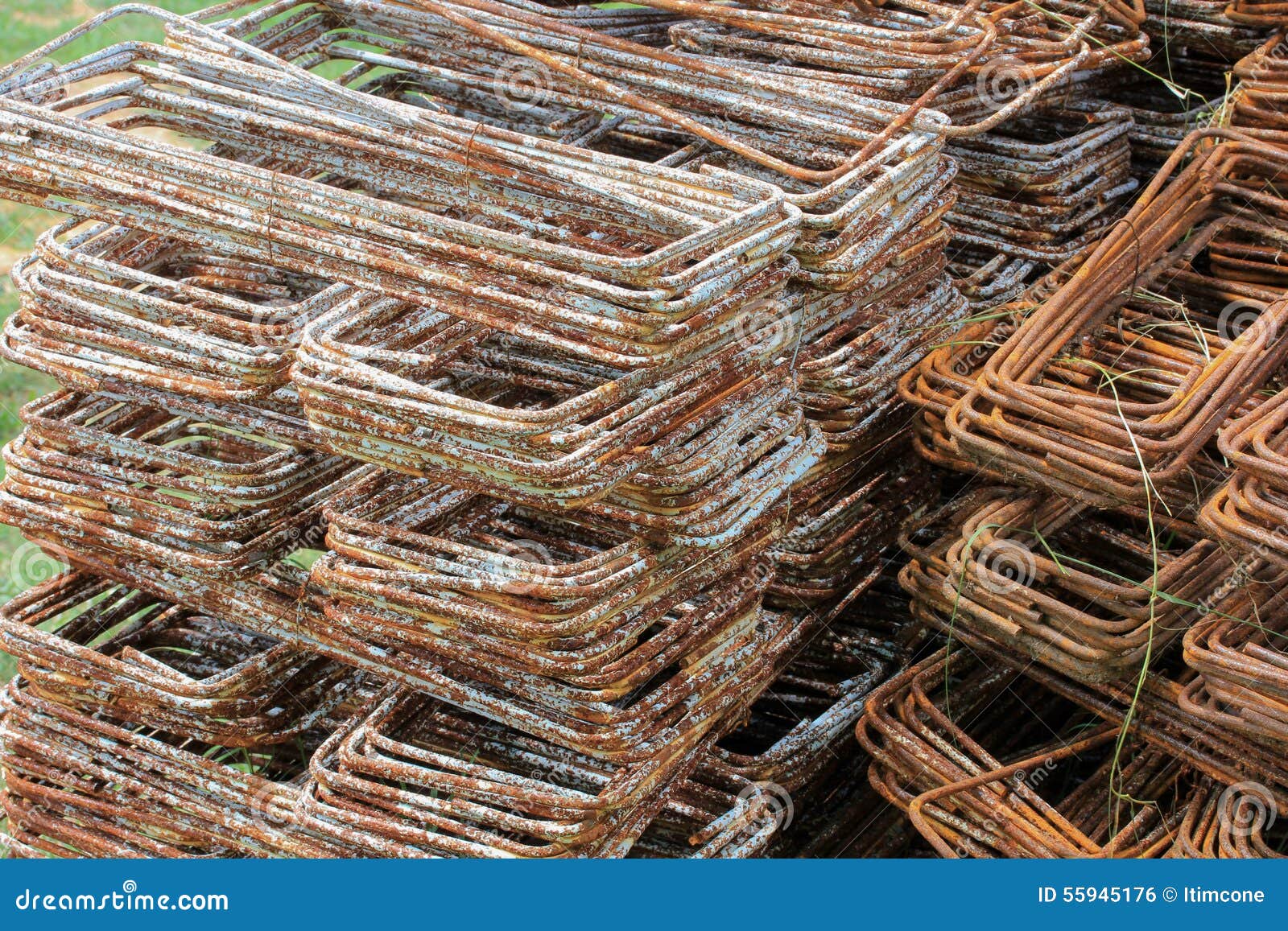 Close Up Rusty Rebar Texture Stock Photo - Image of detail, grunge ...