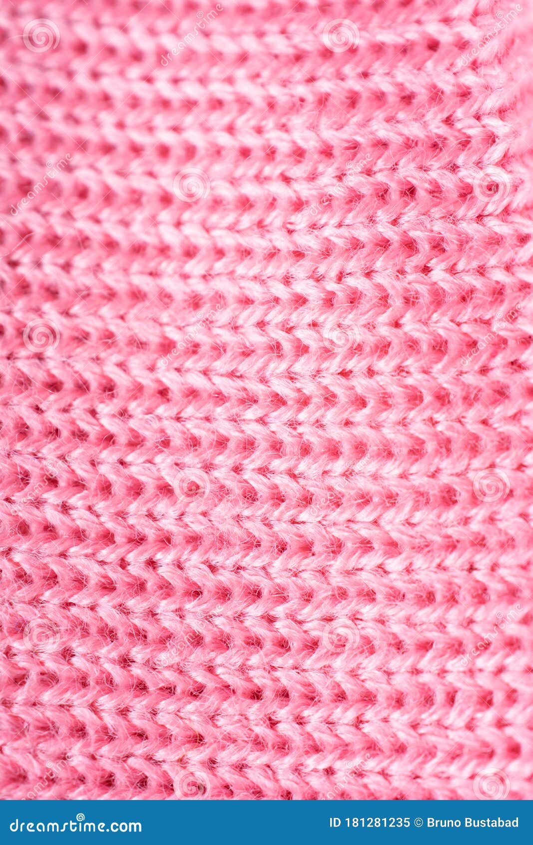 Close-up of a Salmon Pink Fabric Pattern with the Threads Going from ...