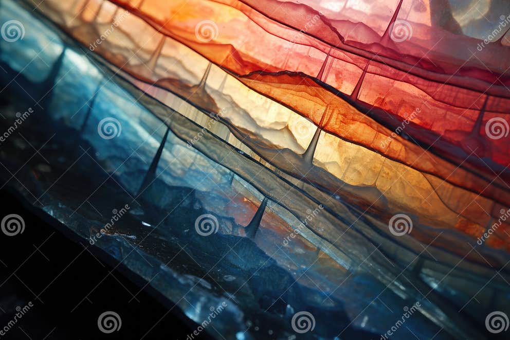 Close-up of Sample Under a Microscope Slide Stock Photo - Image of ...