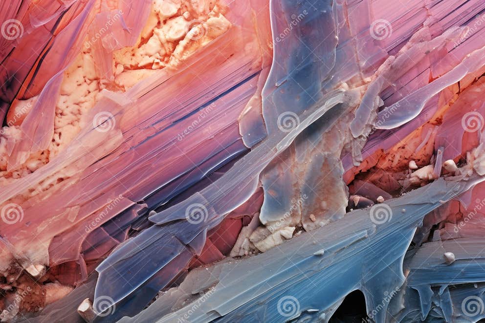Close-up of Sample Under a Microscope Slide Stock Photo - Image of view ...