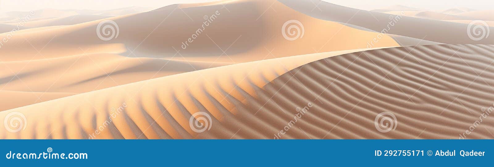 A Close-up of Sand Dunes in the Desert Stock Illustration ...
