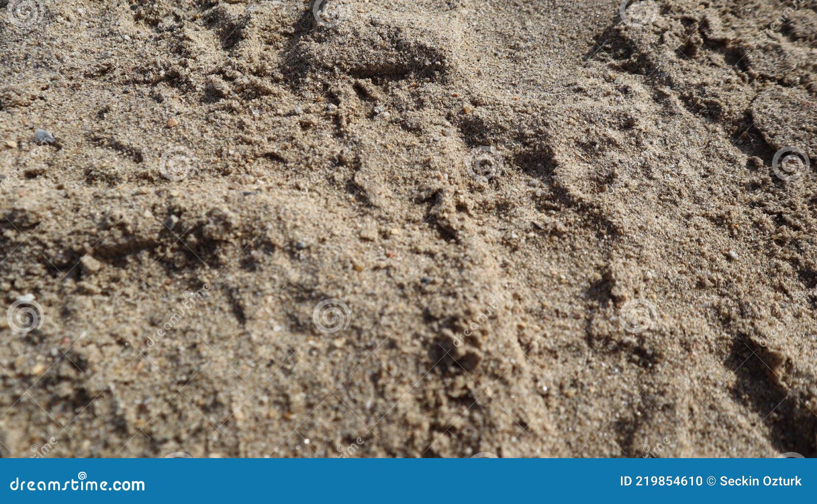 Close-up of Sand Pattern of a Beach in the Summer Stock Photo - Image ...