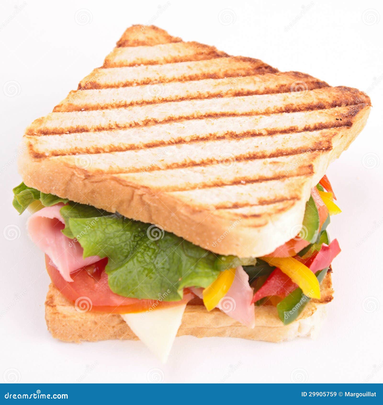 Sandwich toast stock image. Image of cuisine, snack, isolated - 29905759