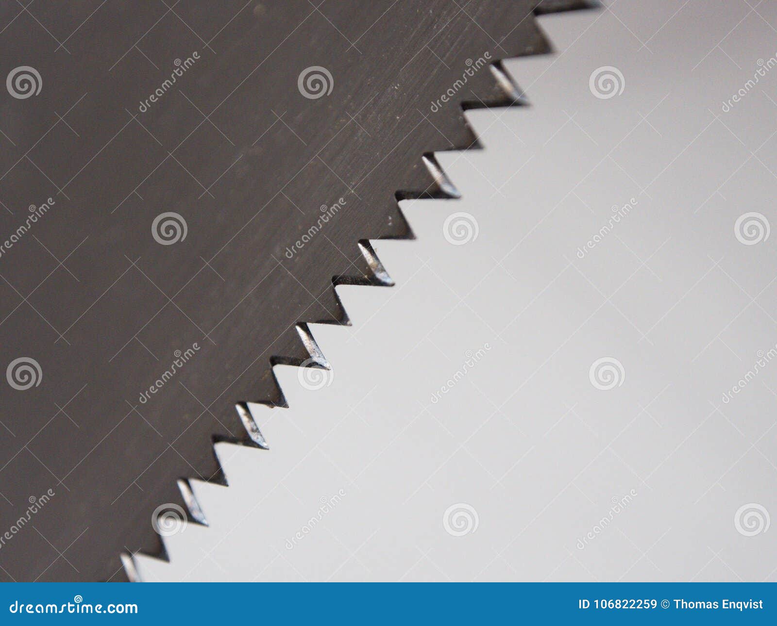 Sharp saw blade stock image. Image of silver, mechanical - 106822259