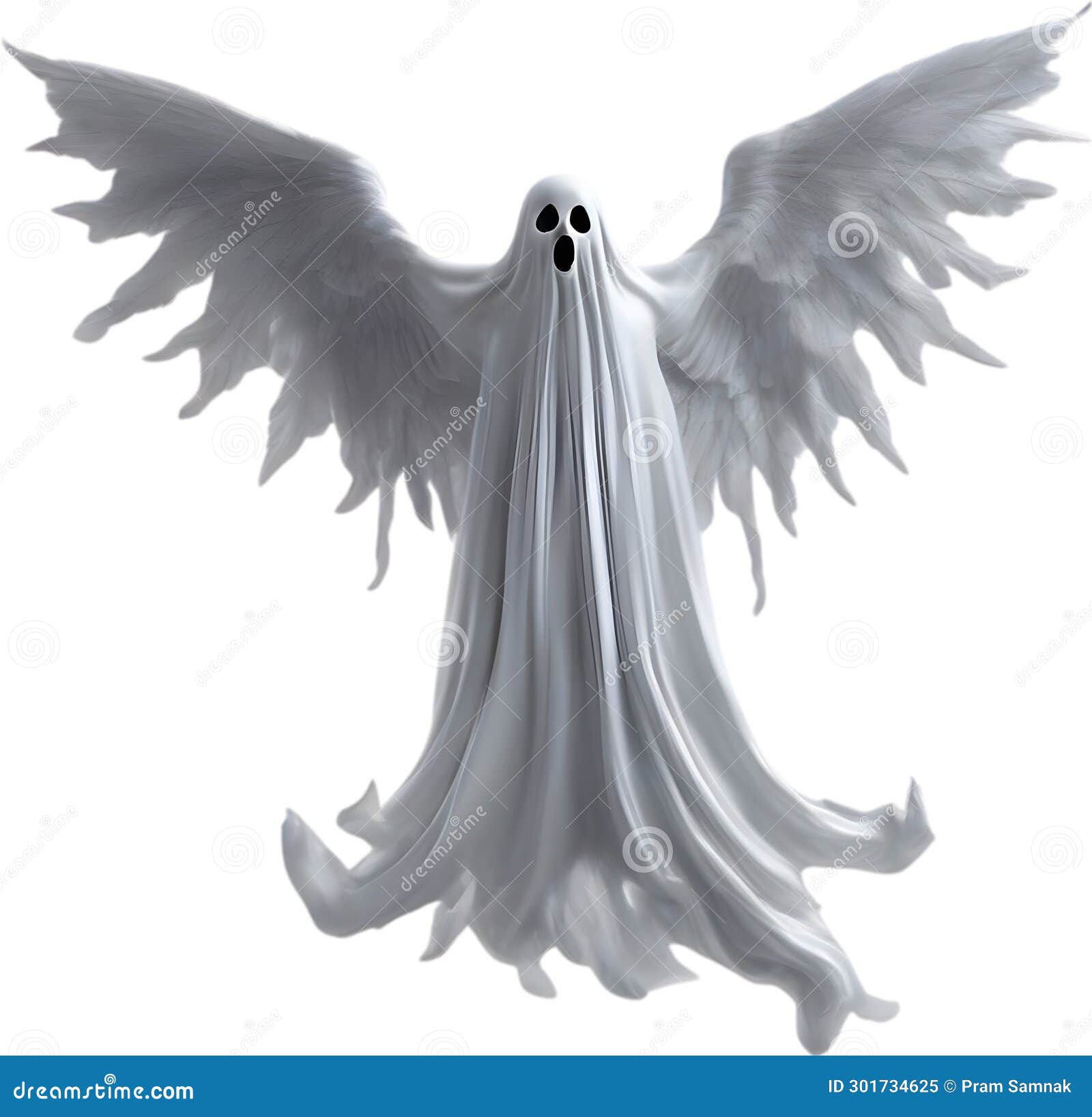 A Close-up of a Scary Demon. Ai-Generated Stock Image - Illustration of ...