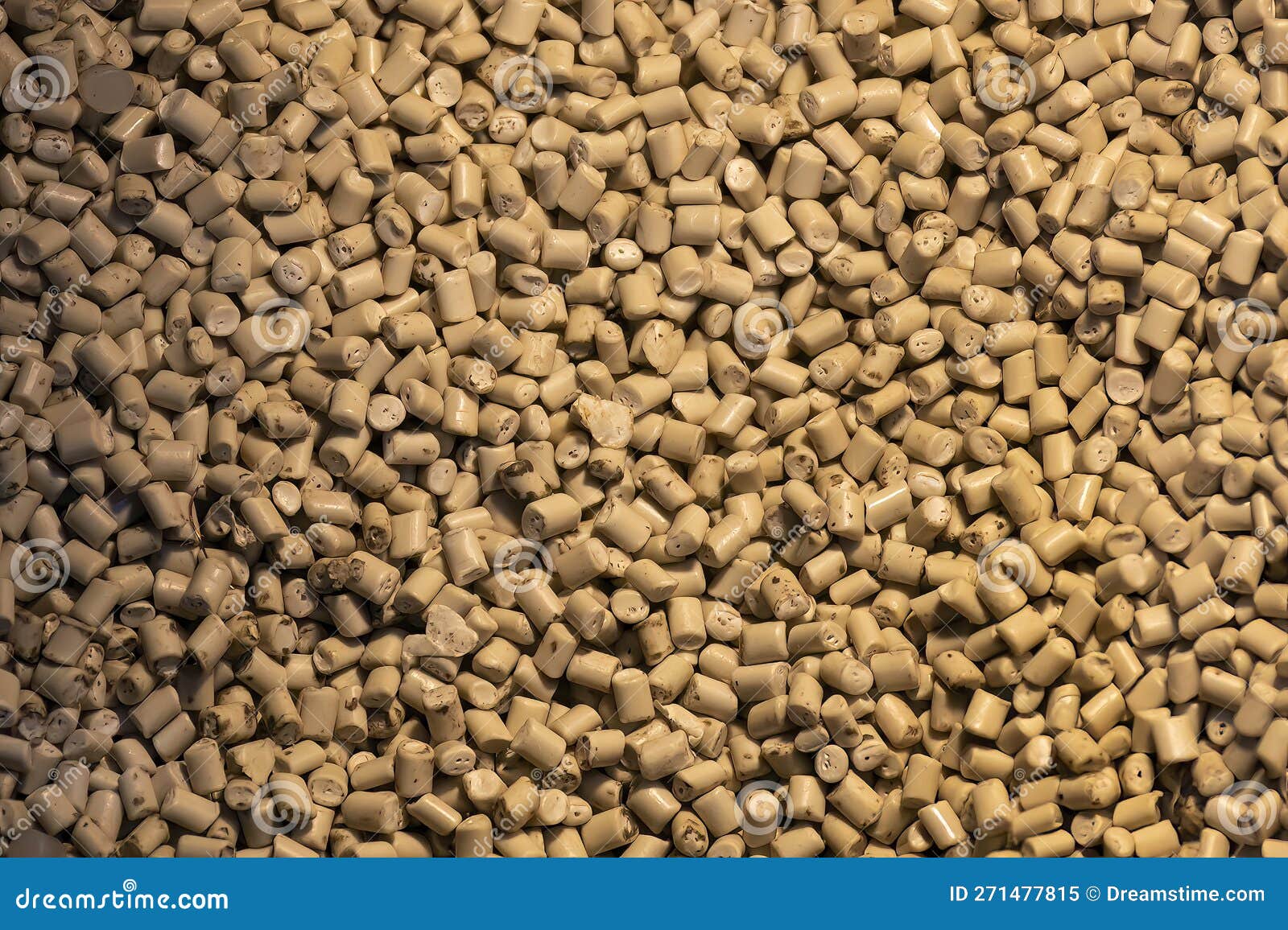 Close Up Scene the Brown Pigment Material for Injection Process Stock ...