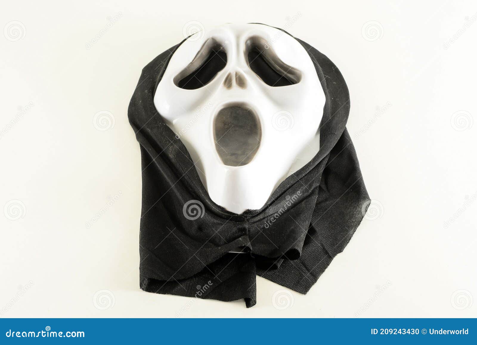 Close-up of Screaming Carnival Mask Stock Photo - Image of colored ...