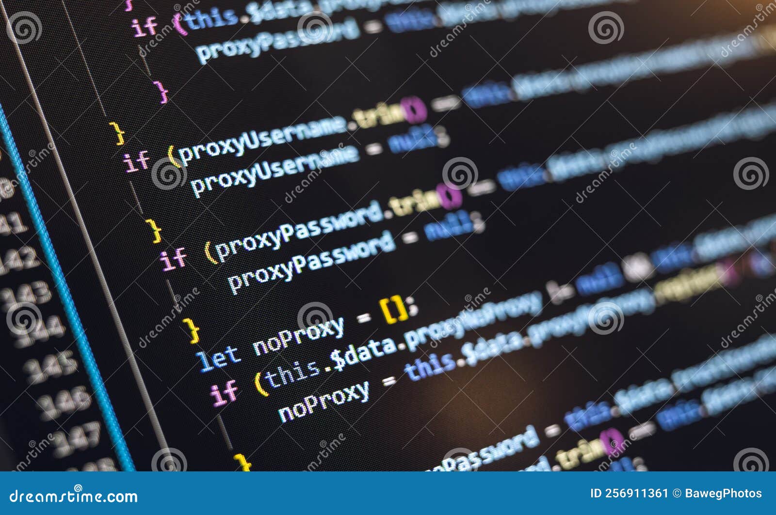Close-up of Screen Showing Software Code Stock Image - Image of field ... Close-up of Screen Showing Software Code Stock Image - Image of field ...