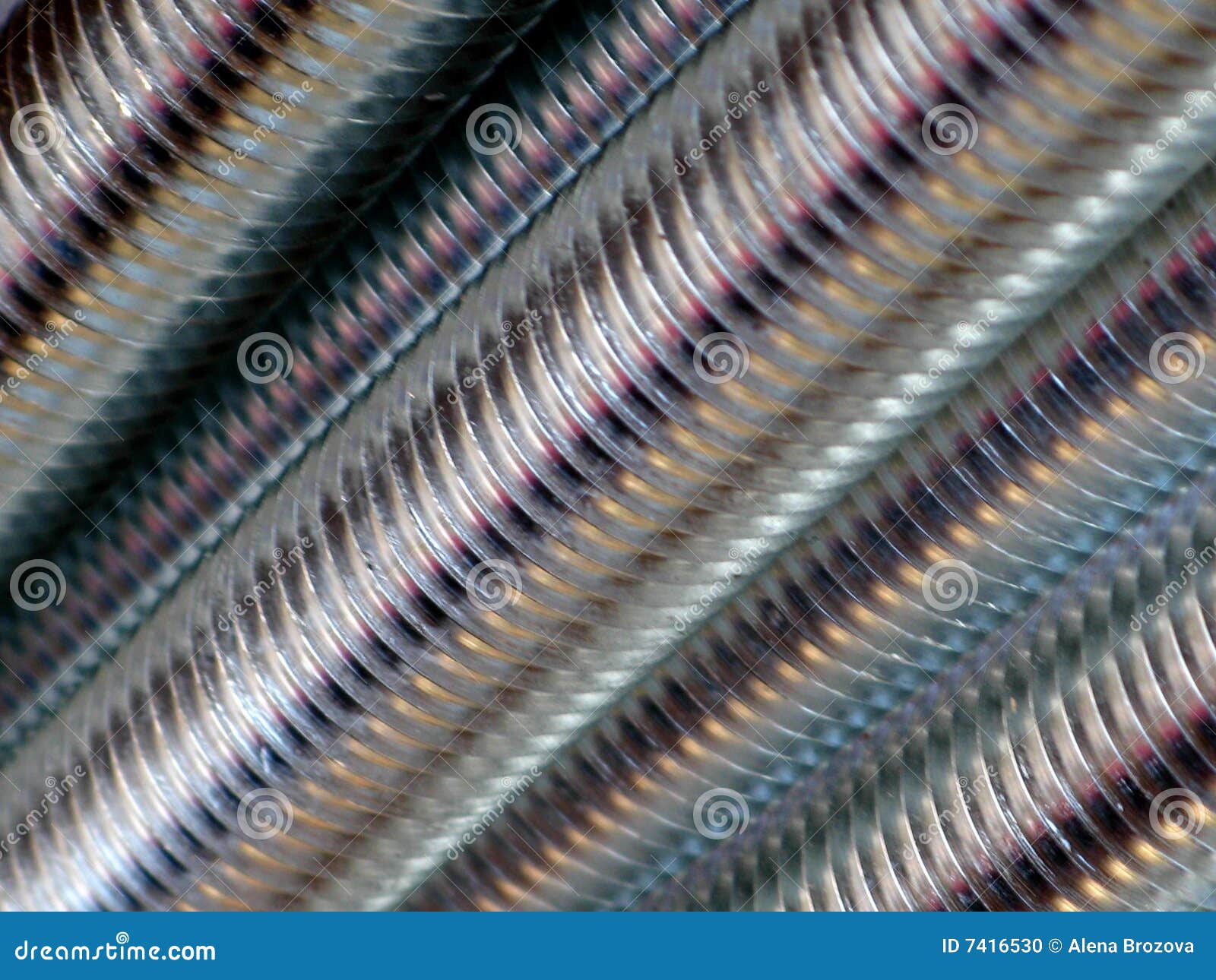 Close up of thread stock photo. Image of bolt, machine - 7416530