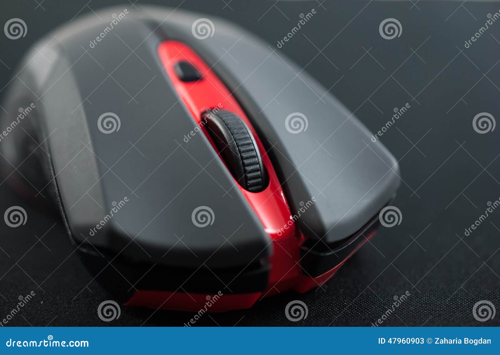 Close Up of a Scroll Wheel of a Wireless Mouse Stock Image - Image of ...