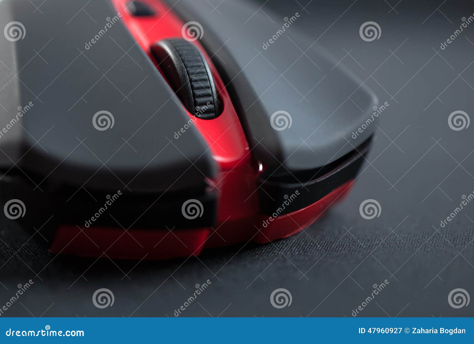 Close Up of a Scroll Wheel of a Wireless Mouse Stock Image - Image of ...