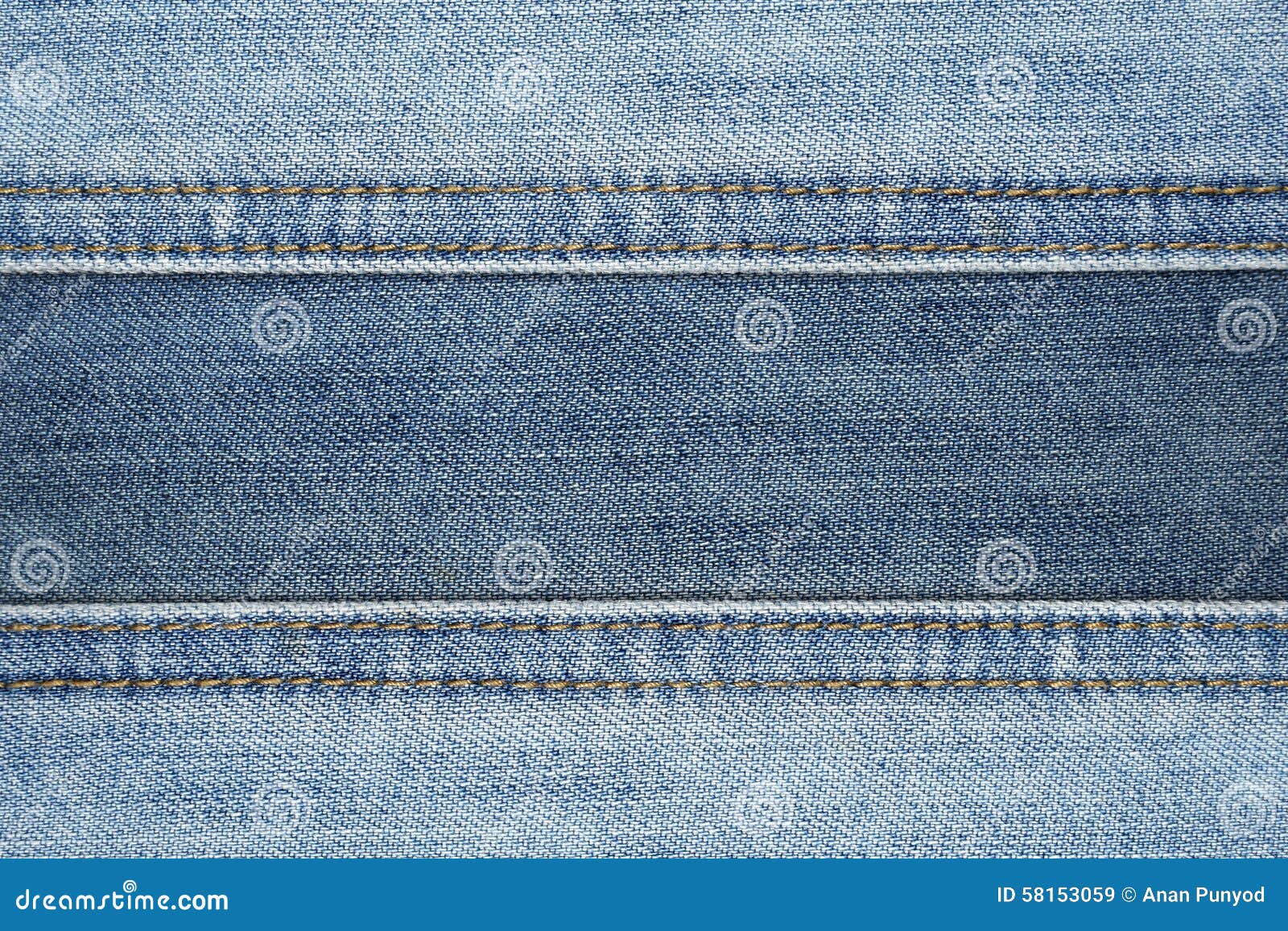 Close Up Seam Jeans Abstract Texture Background Stock Image - Image of ...