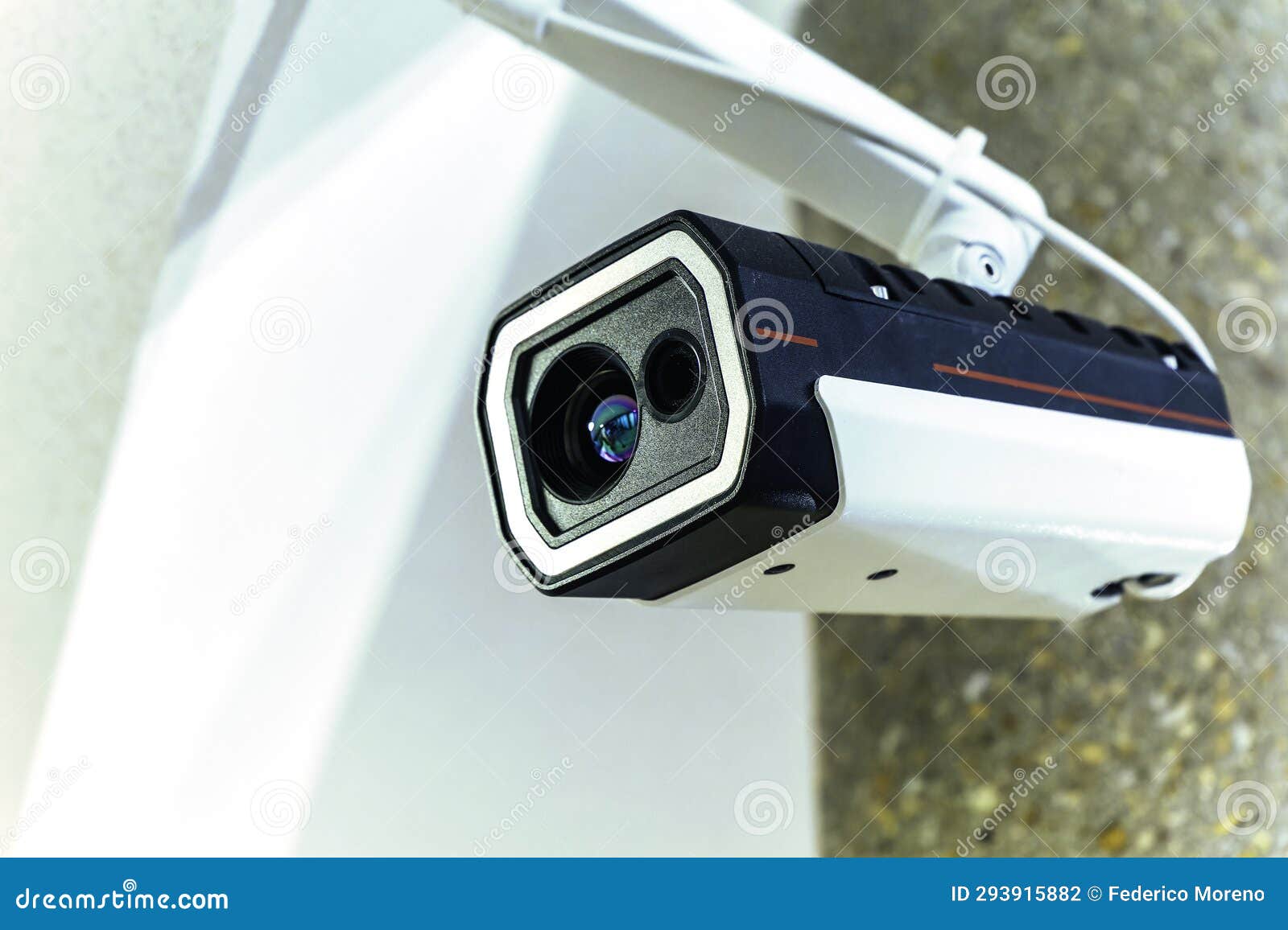 Close Up of Security Camera. Security Concept Stock Photo - Image of ...
