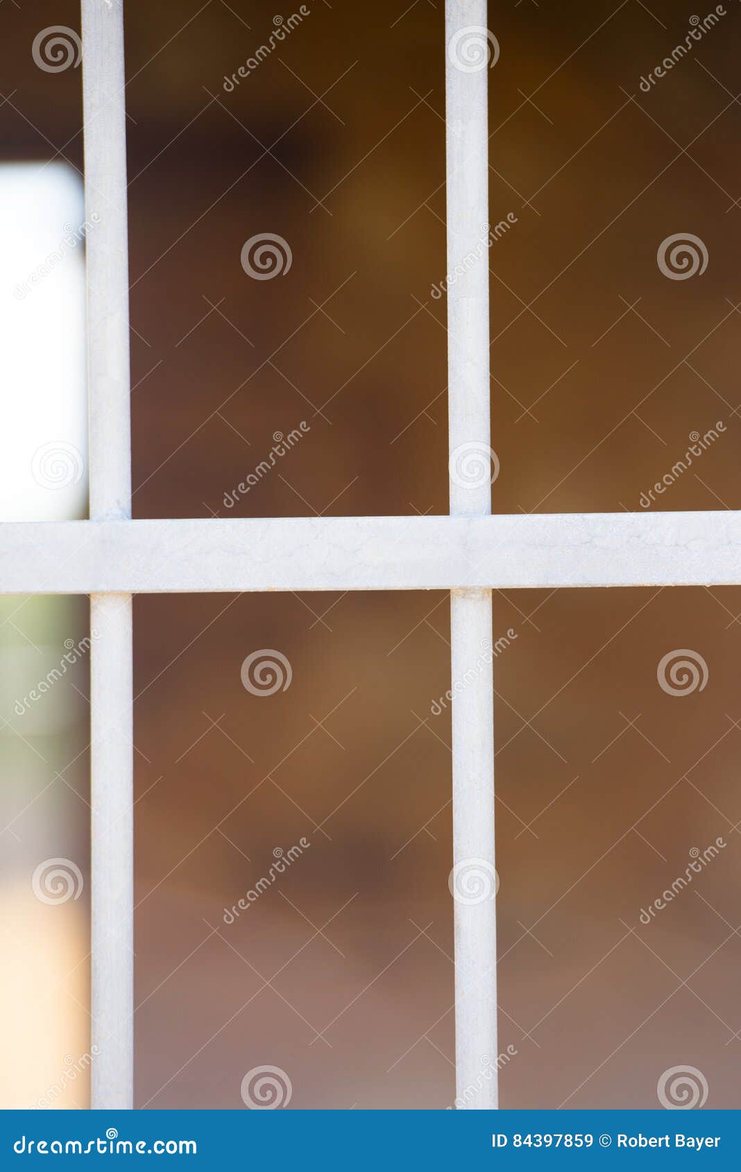 Close Up Security Steel Bars Prison Window Stock Image - Image of cell ...