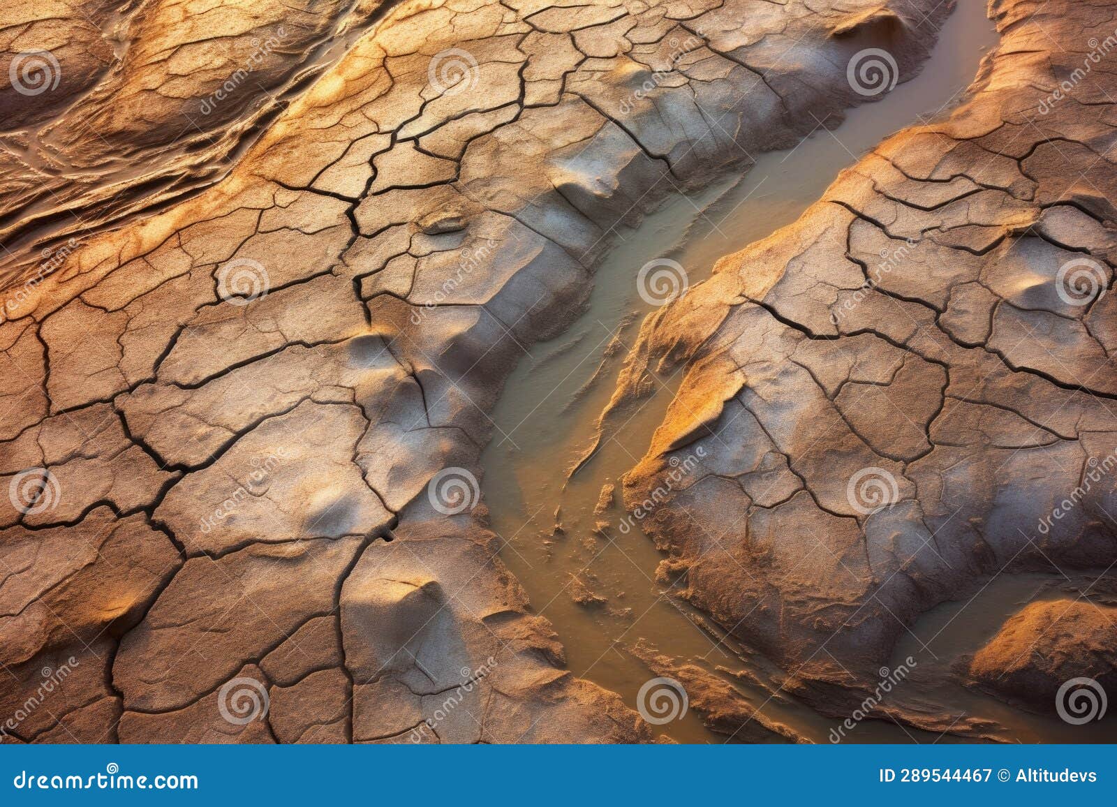 Close-up of Sediment Deposits at River Delta Stock Image - Image of ...