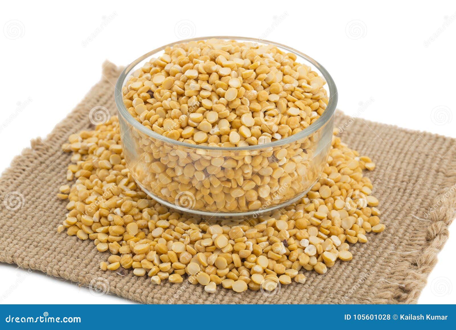 Husked brown gram pulse stock photo. Image of food, india - 105601028