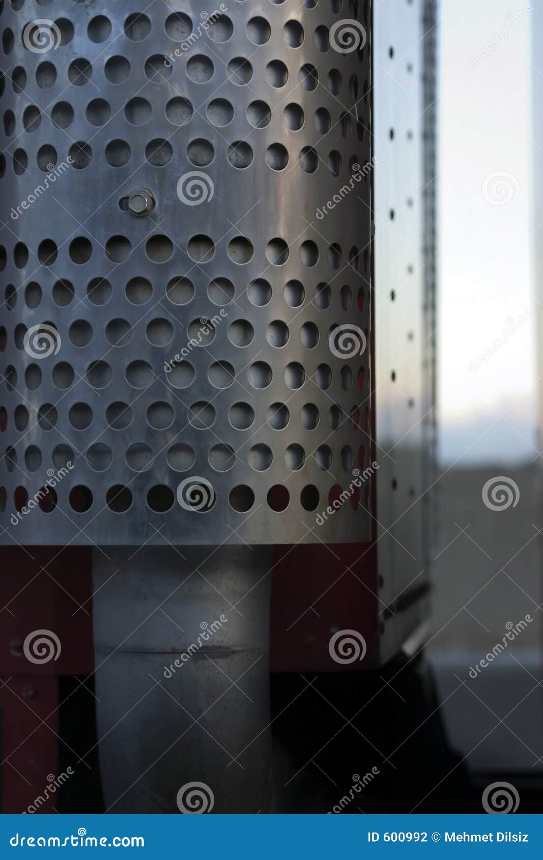 Close up on a Semi Pipe stock photo. Image of pipe, round - 600992