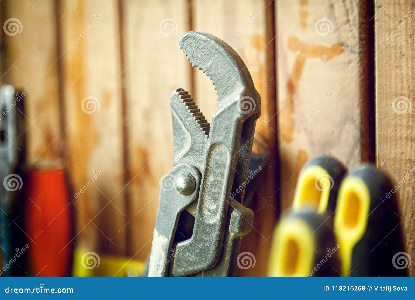 A Close-up of a Set of Tools Stock Photo - Image of studio, group ...
