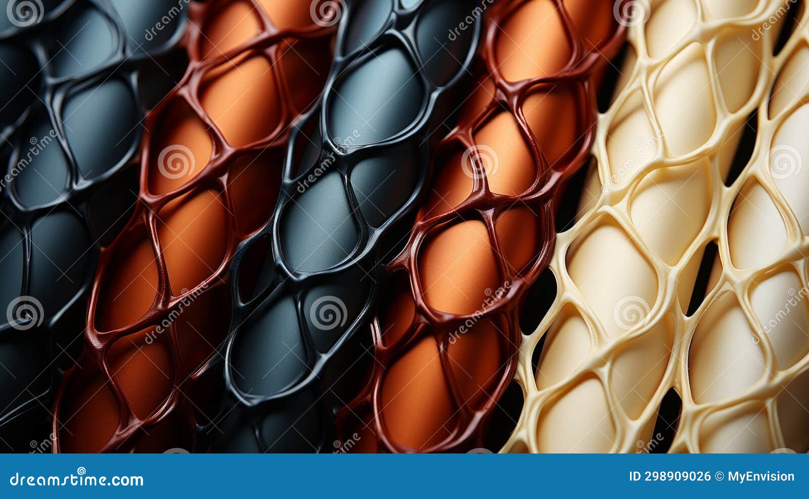 A Close Up of Several Tubes Texture Stock Illustration - Illustration ...