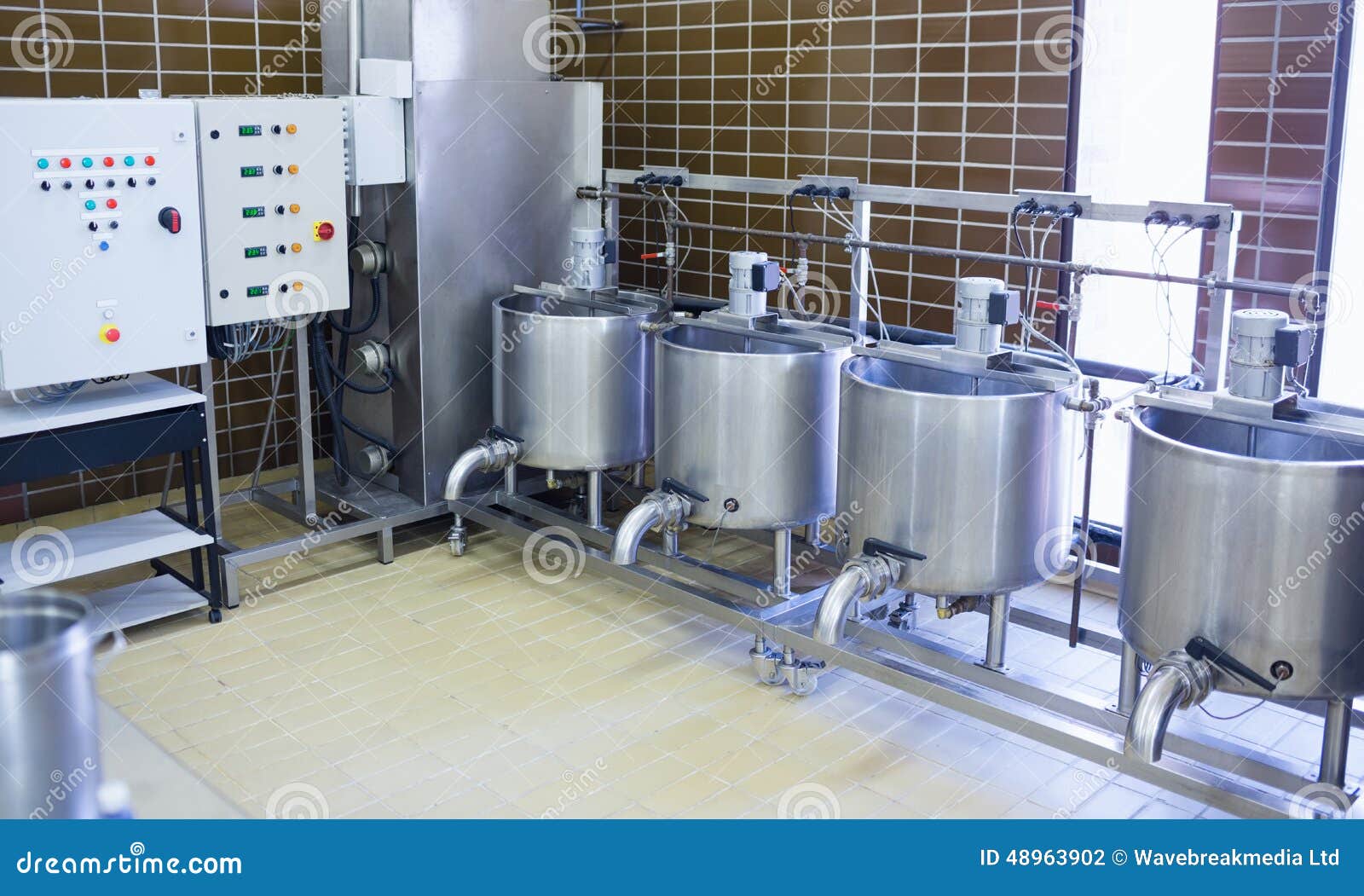 Close up of several vat stock photo. Image of factory - 48963902