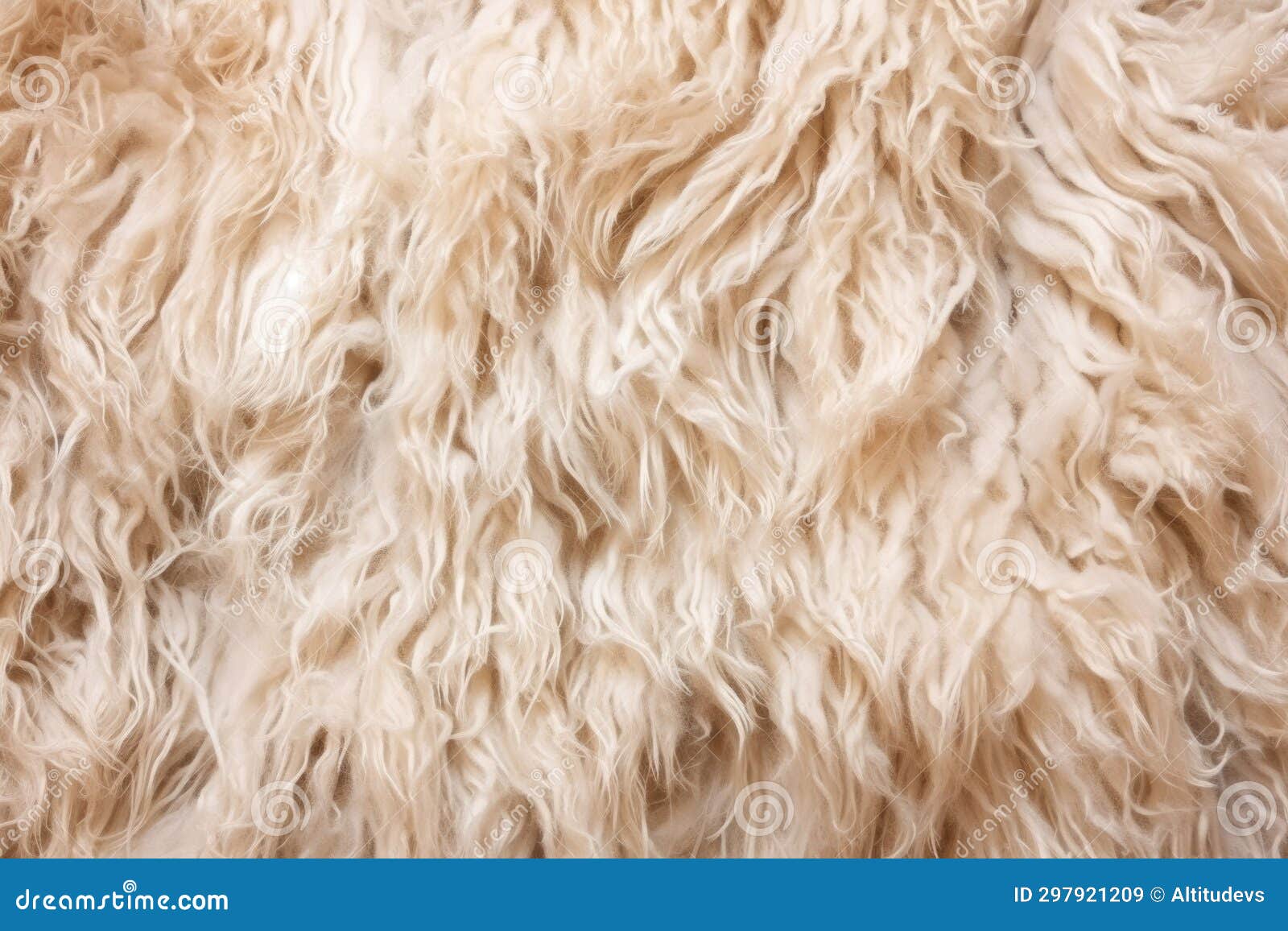 Close-up of a Sheeps Fluffy Wool Stock Image - Image of sheep, closeup ...