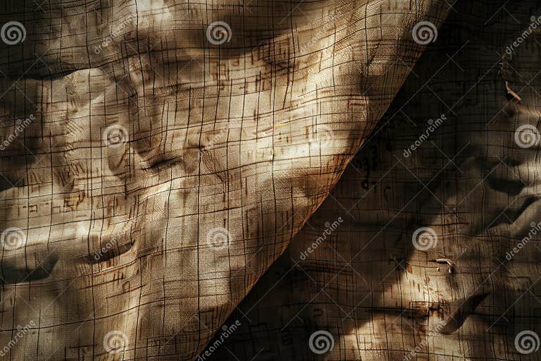 Close-up of a Sheet of Paper with Written Notes and Scribbles, Possibly ...