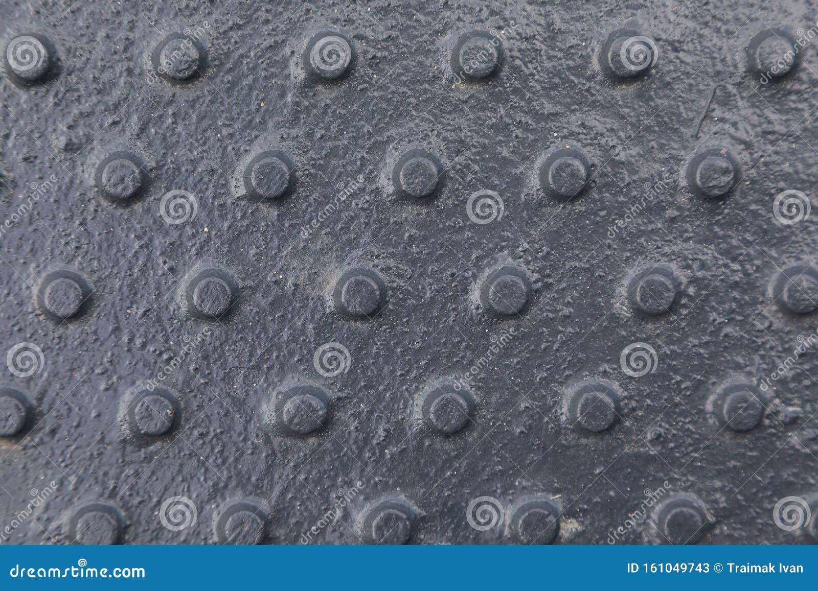 Close-up of Shiny Dark Tactile Surface with Pimps Stock Image - Image ...