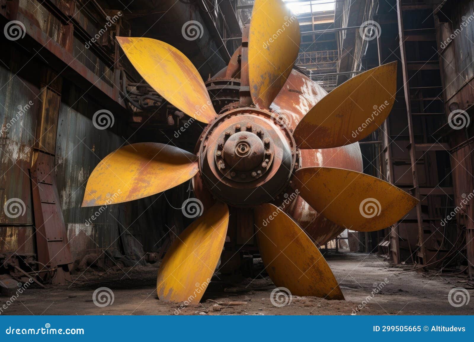 Ships Propeller Making High Speed Of An Offshore Vessel In The North ...