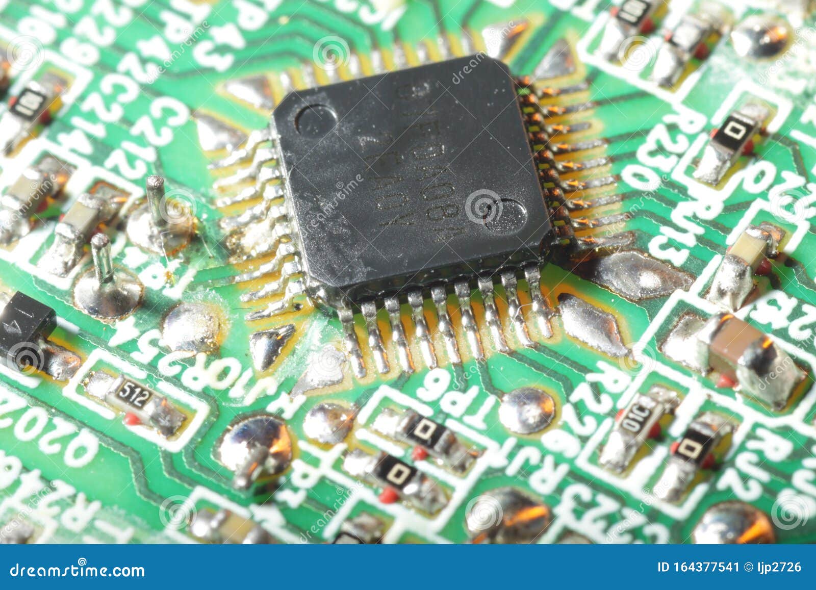 Close Up Shoot of a Computer RAM Stock Image - Image of isolated ...