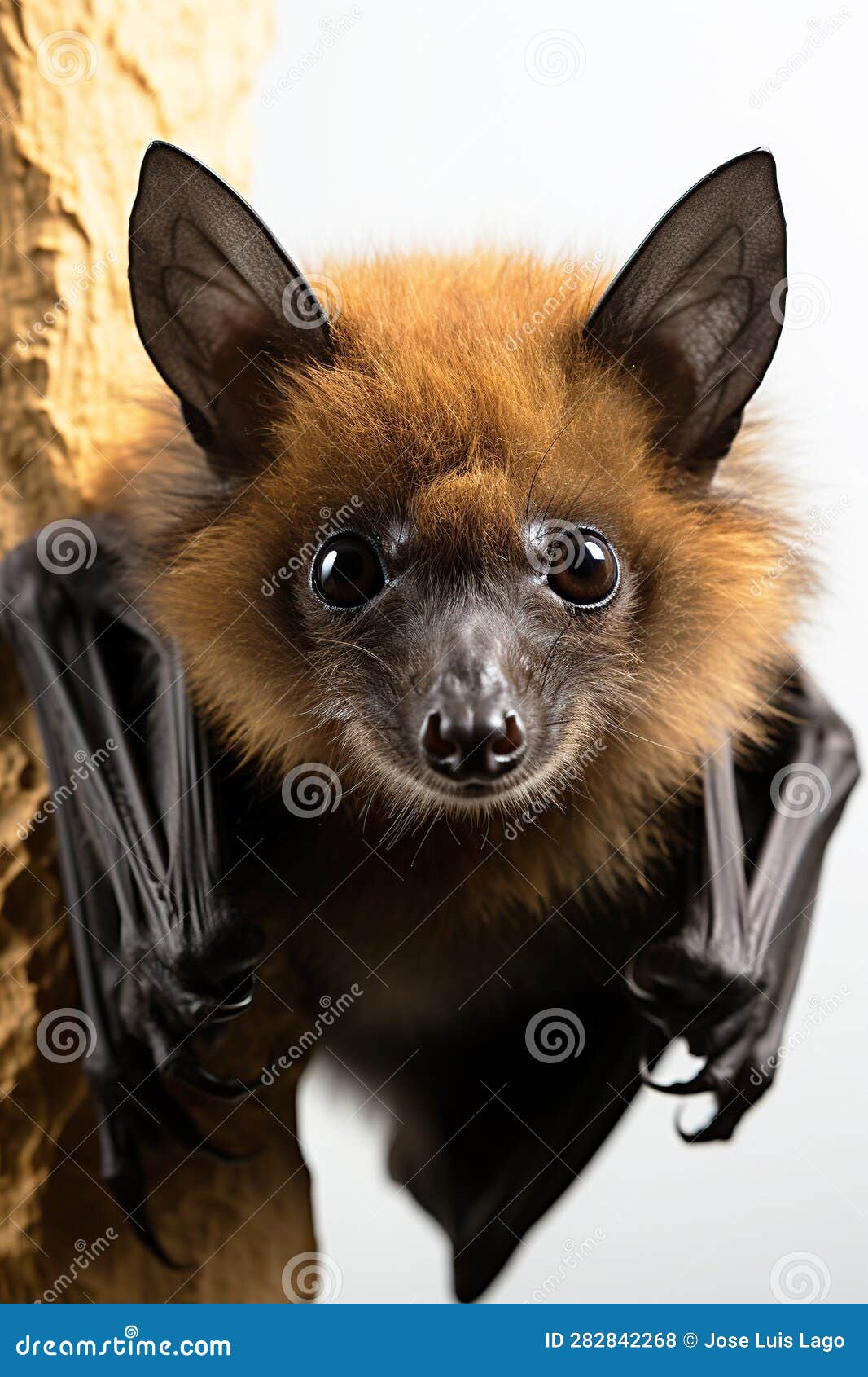 Close up shot of bat stock illustration. Illustration of closeup ...
