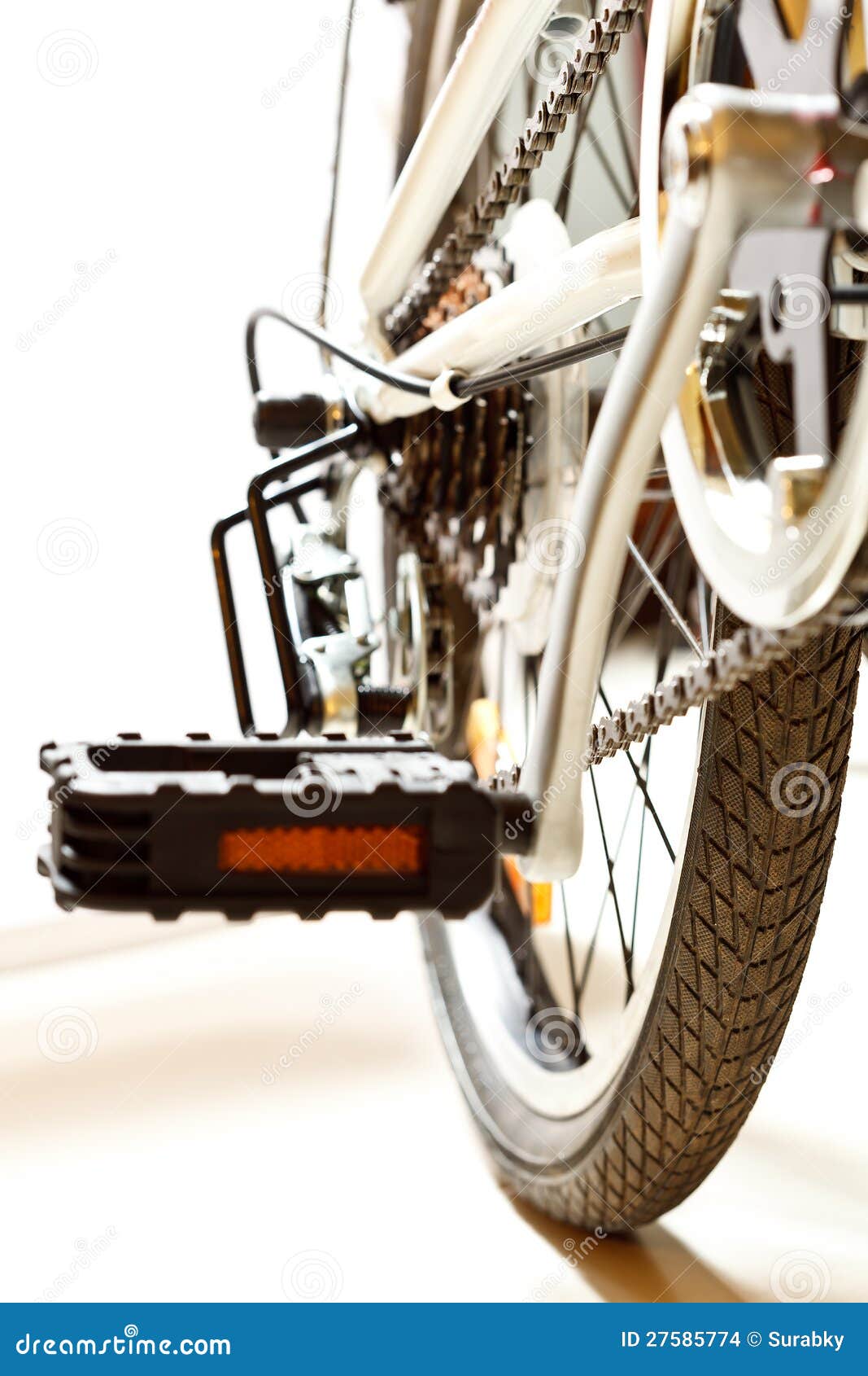 Close Up Shot of Bicycle Parts Stock Photo - Image of transmission ...