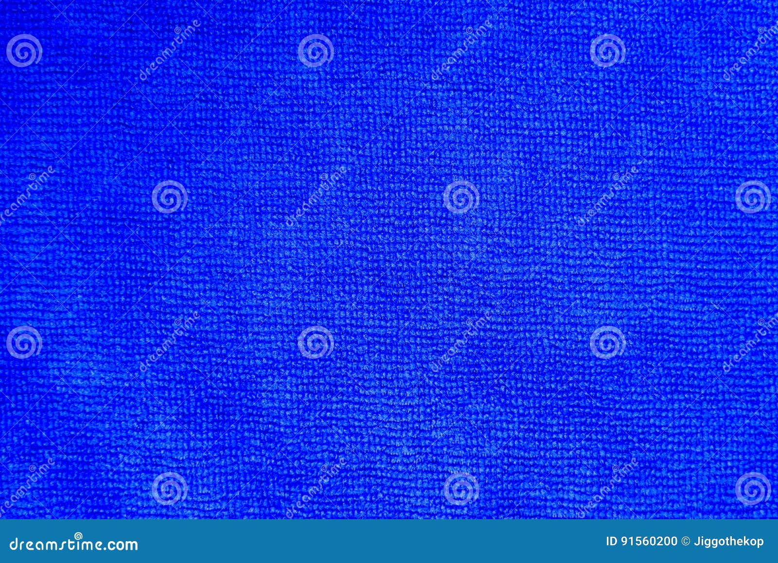 Close Up Shot of Blue Microfiber Cloth Texture for Background Stock ...