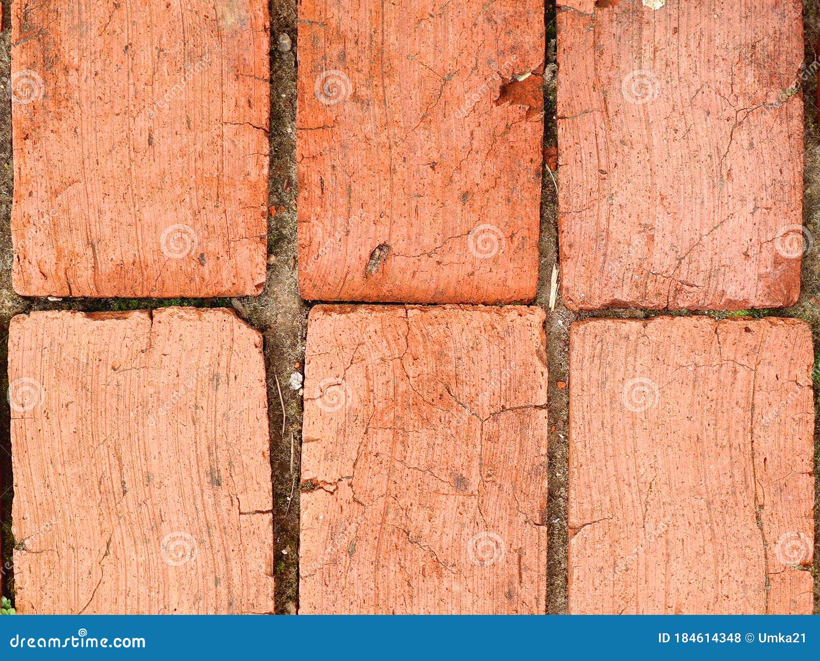 Close Up Shot of a Brick Walkway Texture Surface for Background. Stock ...