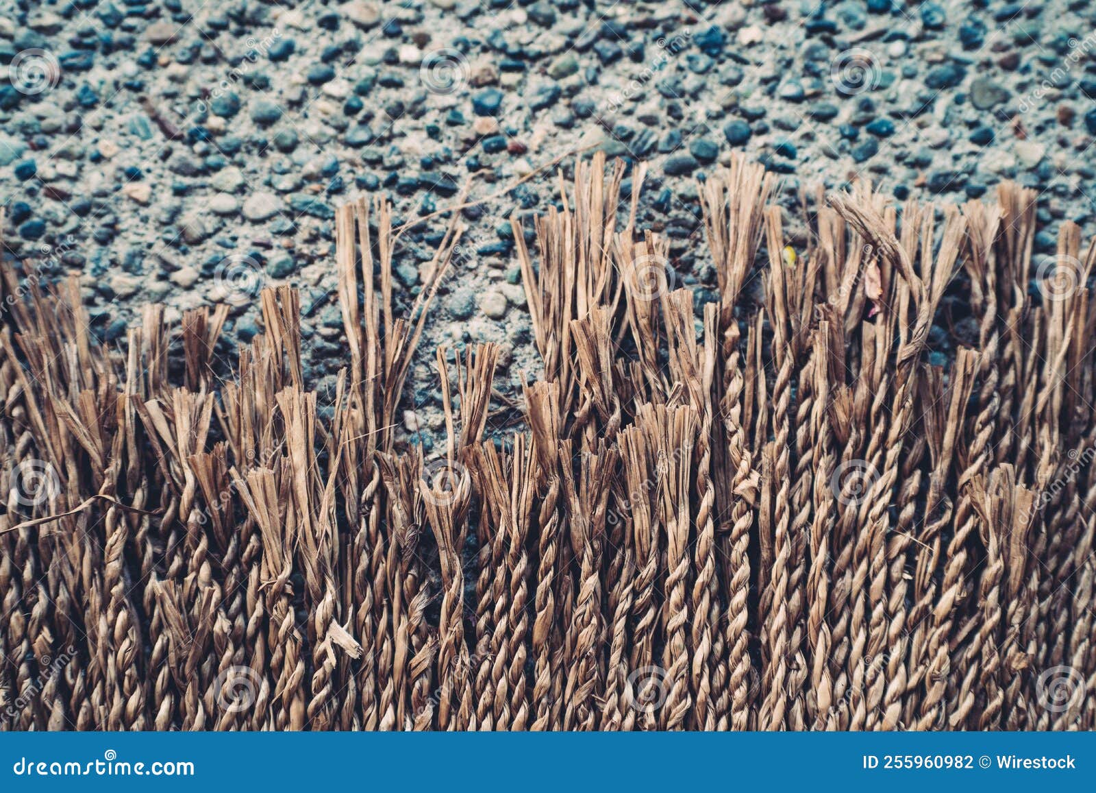 Close-up Shot of a Brown Textured Fabric Edges Stock Photo - Image of ...