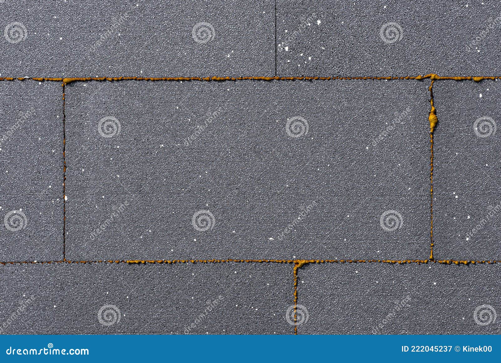 A Close-up Shot of the Buildings Insulation is Made of Graphite ...