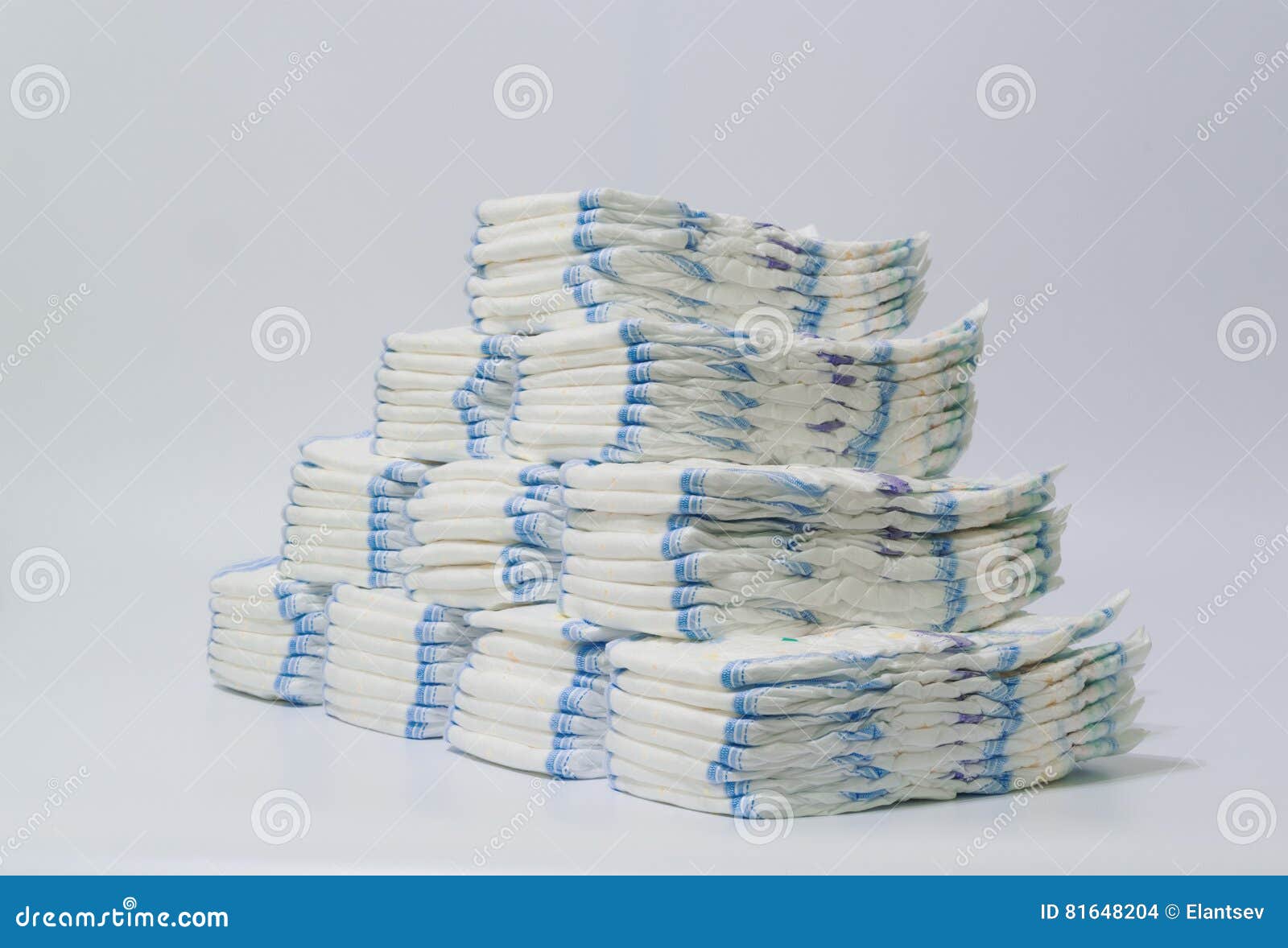 A Close Up Shot of a Childs Nappy. Stock Photo - Image of newborn ...