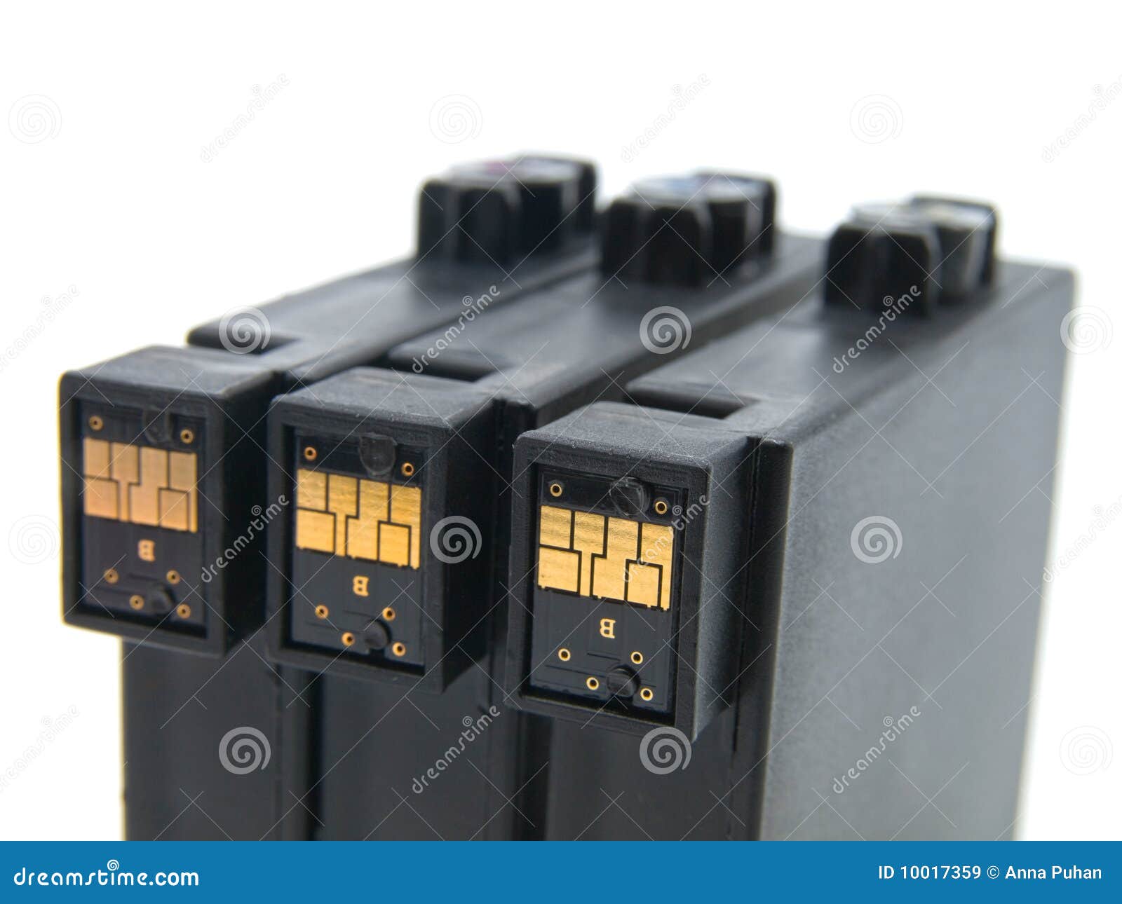 Close-up Shot of a CMYK Ink Cartridges Stock Image - Image of cmyk ...