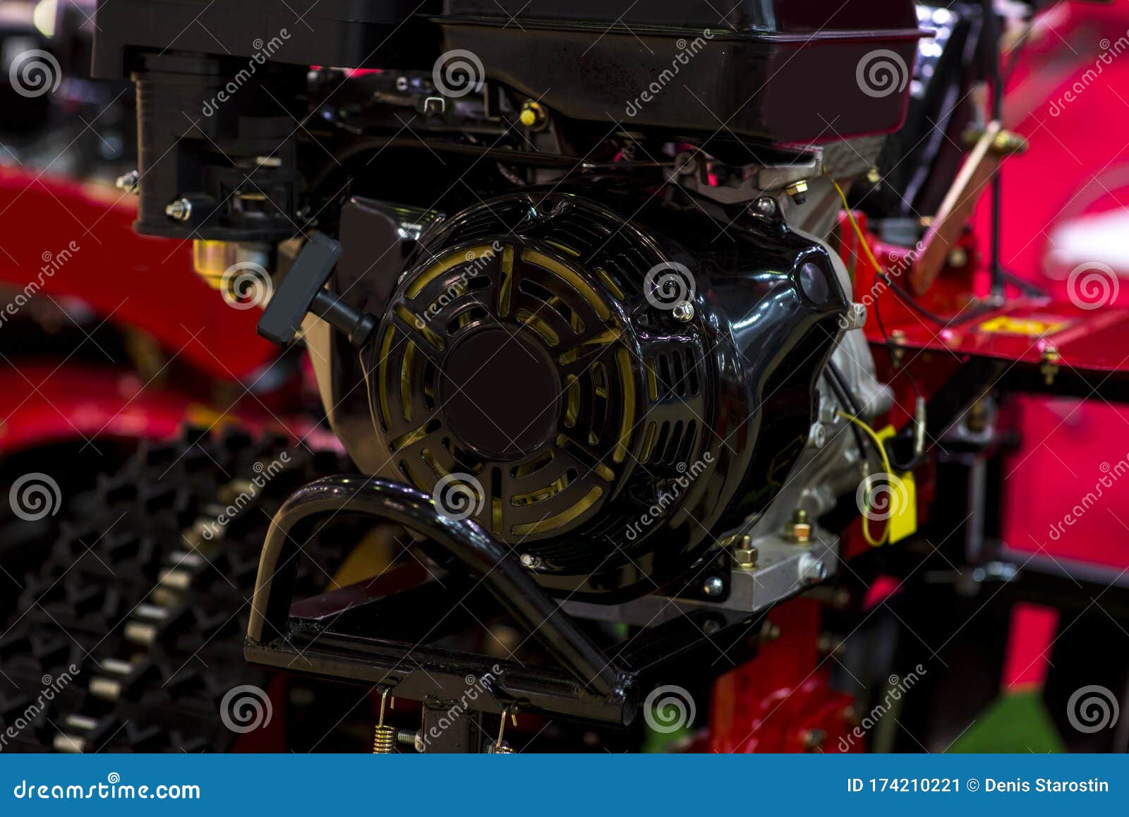 Close Up Shot of Common Rail Diesel Engine Stock Image - Image of ...