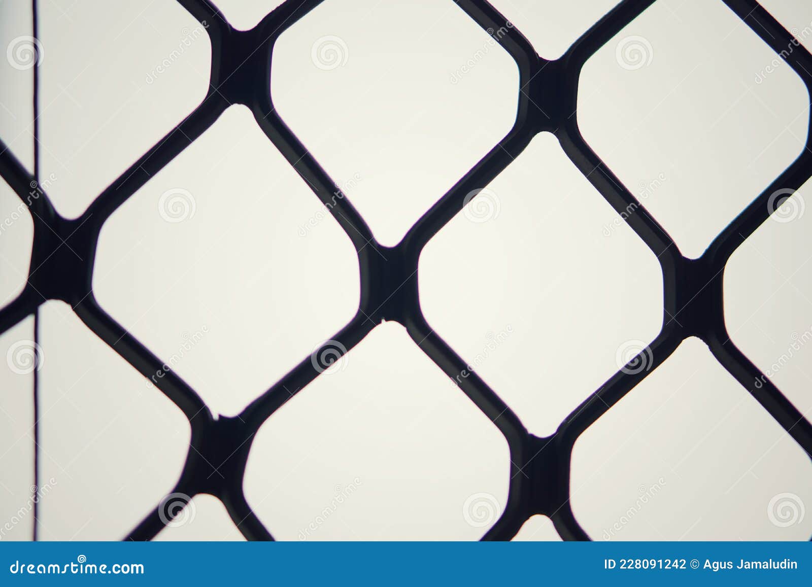 Close Up Shot of a Diamond Pattern on a Window Stock Photo - Image of ...